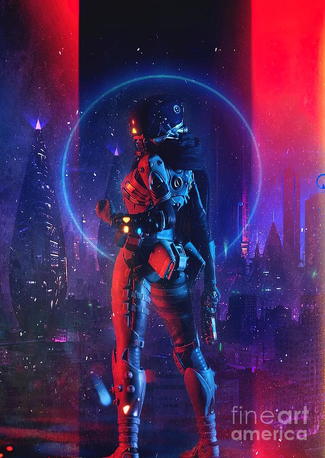 Wraith Voidwalker Apex Legends Painting by Ruby Walsh - Pixels