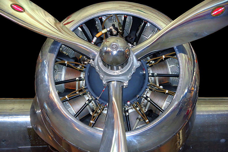 Wright R-1820 Cyclone Photograph by Douglas Taylor - Pixels Merch