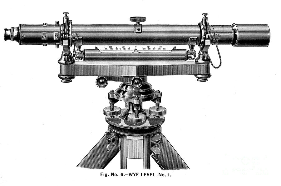 Wye Level l4 Drawing by Historic Illustrations - Fine Art America