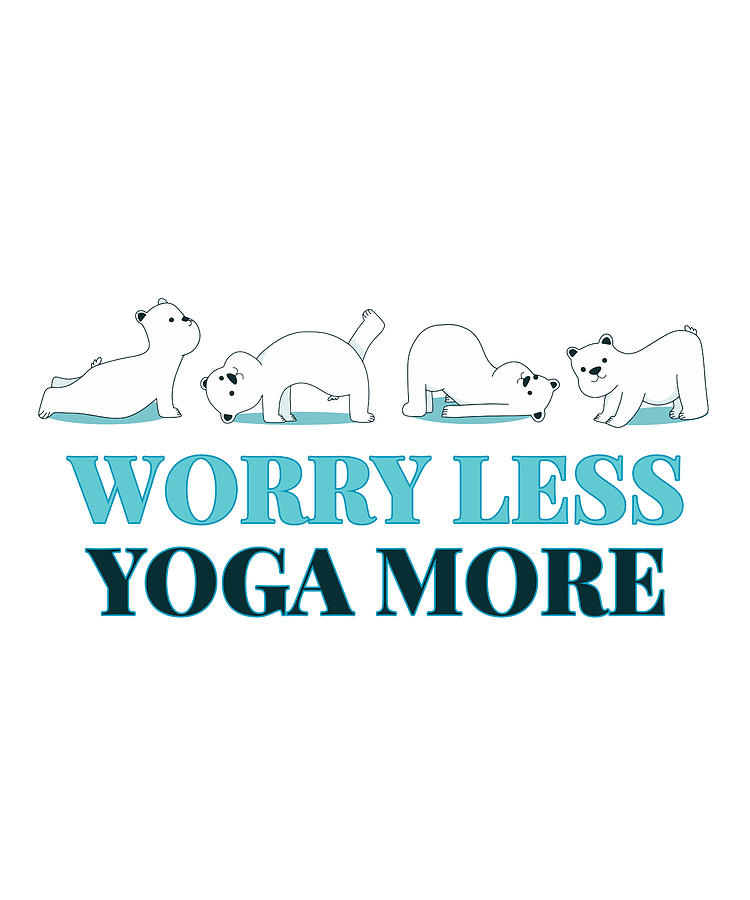 Yoga Polar Bear Digital Art by Markus Mueller - Fine Art America