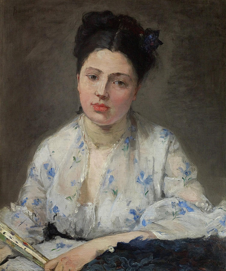 Young woman Painting by Berthe Morisot - Fine Art America
