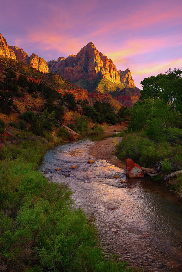 Zion Dusk At The Watchman Photograph by Mikes Nature - Fine Art America Zion Dusk At The Watchman Photograph by Mikes Nature - Fine Art America