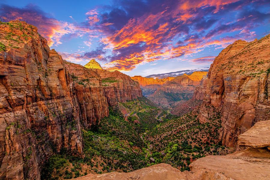 Zion National Park, UT Photograph by Herb Holder - Fine Art America