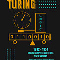 Minimal Science Posters - Alan Turing 01 - Mathematician, Computer ...